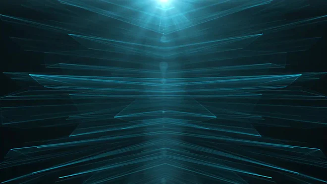 Abstract Light Rays Lines Abstract Neon Futuristic Background