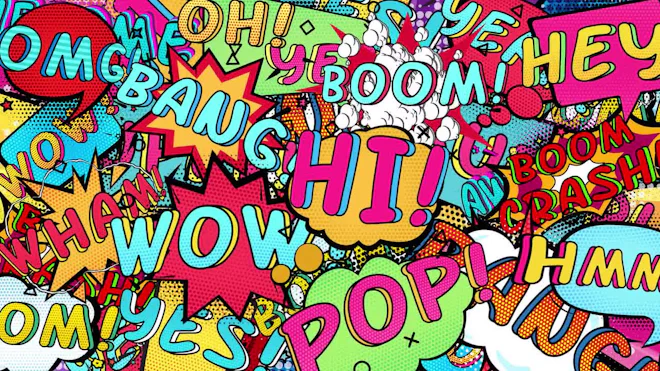 Pop Art Comic Art Wallpaper