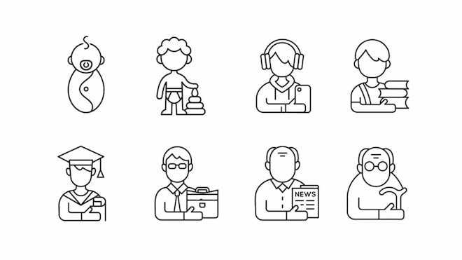 Age Demographics Icon