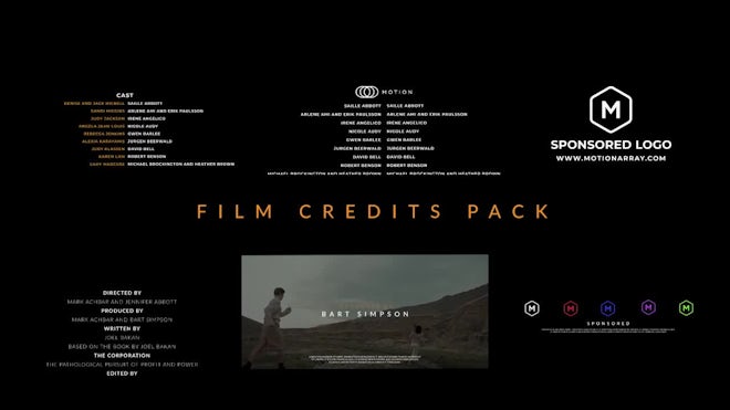 End Credits Film Titles Premiere Pro Templates Motion FREE DOWNLOAD]