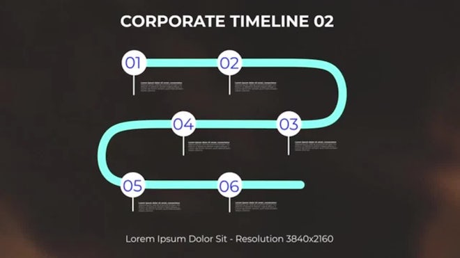 Timeline Infographic Motion