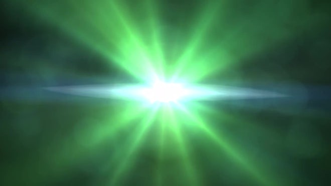 Lens Flare Motion Background Blue Lens Flares Overlay Fading Out Into