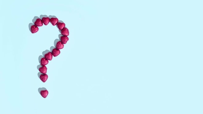 Question Background Slow Loop Question Mark Sign Flaying Background.