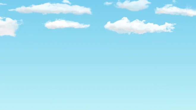 Blue Sky Clouds Illustrator