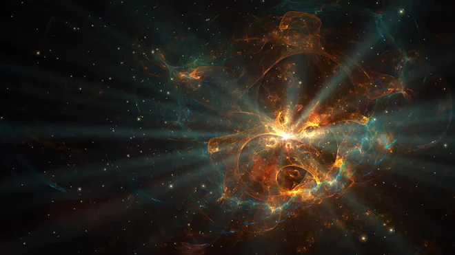 Graphic Abstract Nebula Science Light Space Planet Astronomy Bright