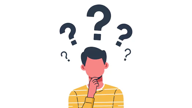 Animated Person Thinking