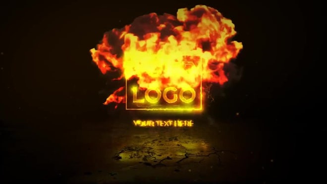 Burning Logo