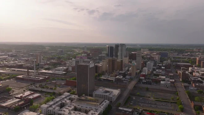 Birmingham Alabama Skyline View