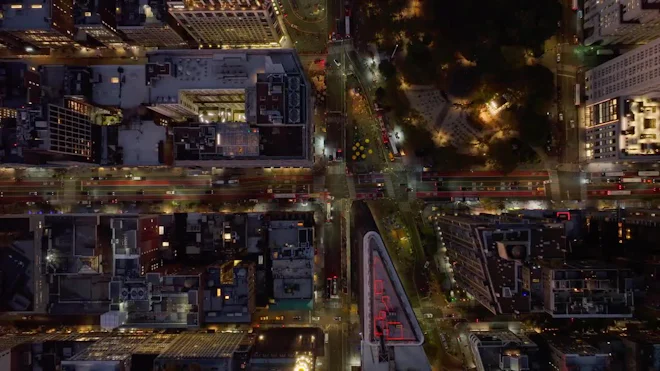 Intersection New York Birds Eye View Stunning Photograph Shows Bryant