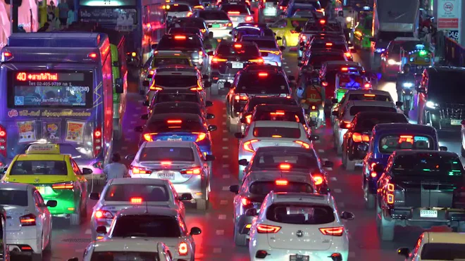 Evening Traffic Congestion