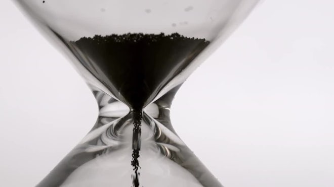Hourglass Running Out Maybe Time Running Out Is A Gift…