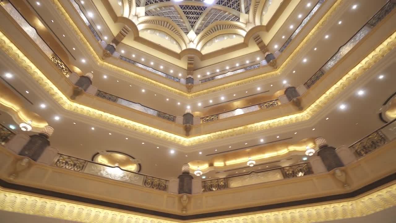 Emirate Palace Dome - Stock Video | Motion Array