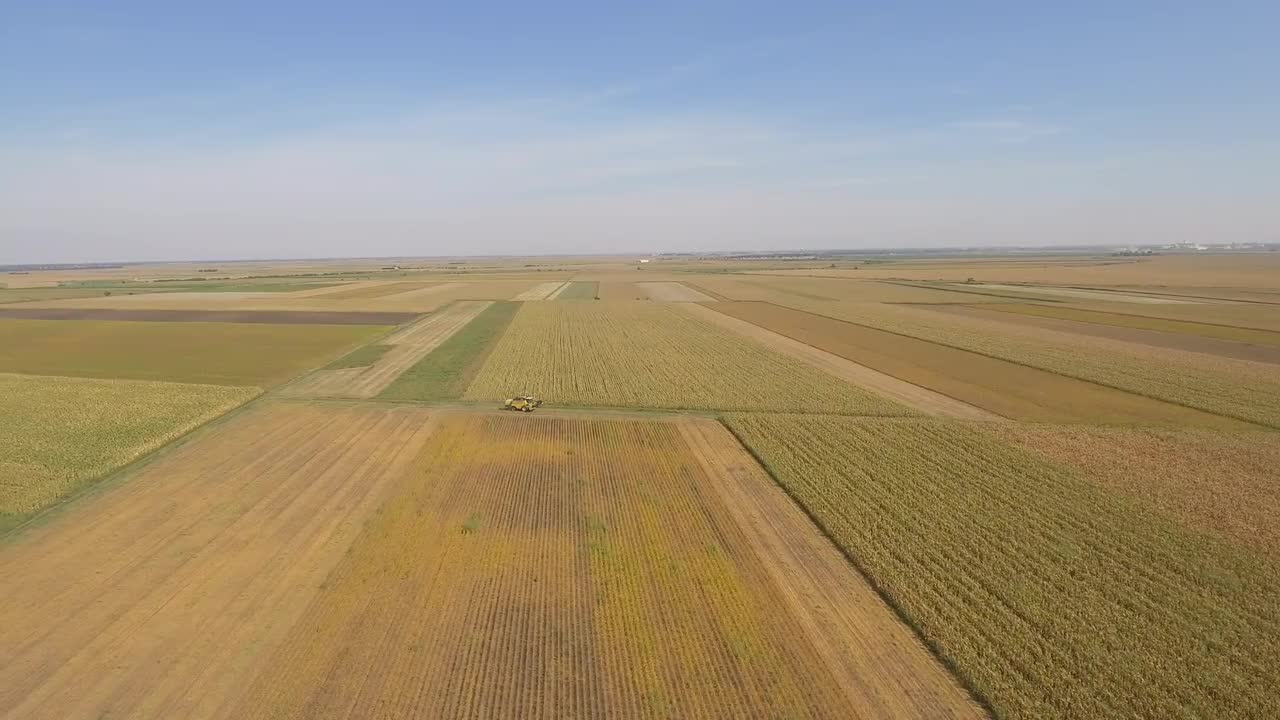 The Vast Farmland Landscape - Stock Video | Motion Array