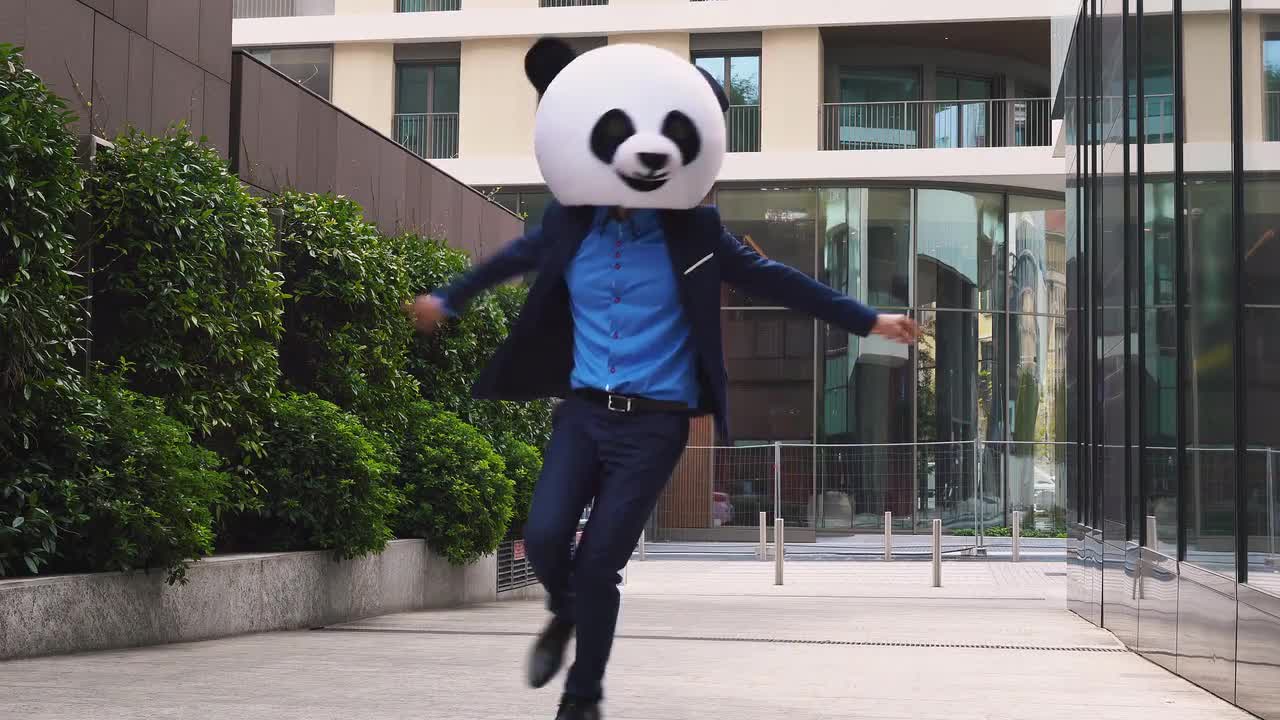 Happy Man Dance Outside - Stock Video | Motion Array