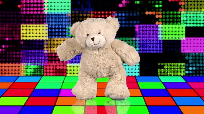 Breakdancing Bear Gif