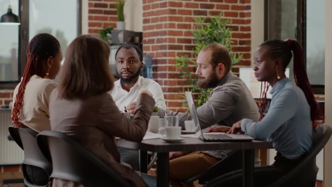 Talking Project Planning - Stock Video | Motion Array