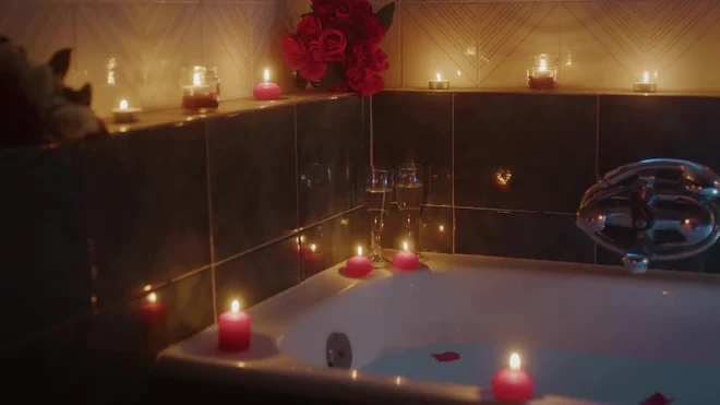 Romantic Bathroom Candles