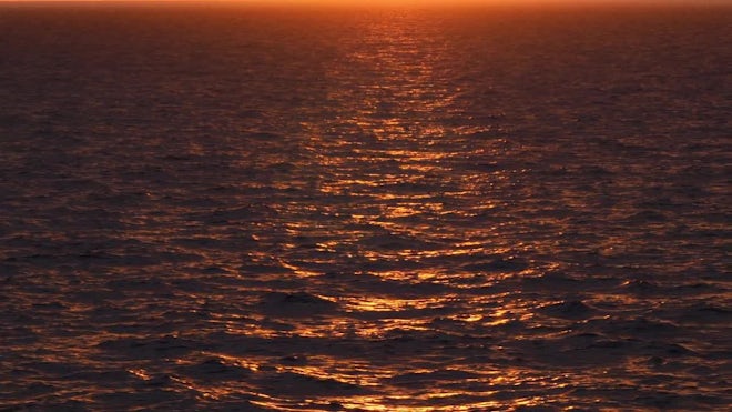 Ocean Horizon Sunrise
