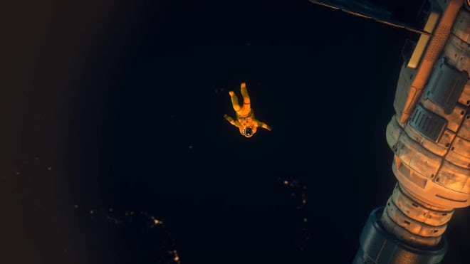 2001 Astronaut Floating