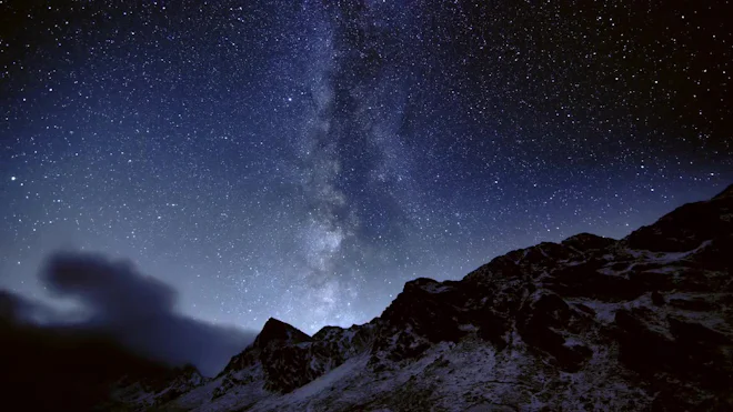 Milky Way Time Lapse