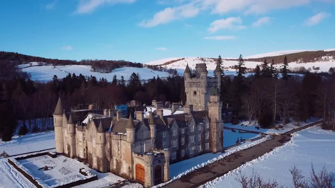 Balmoral Castle Aerial