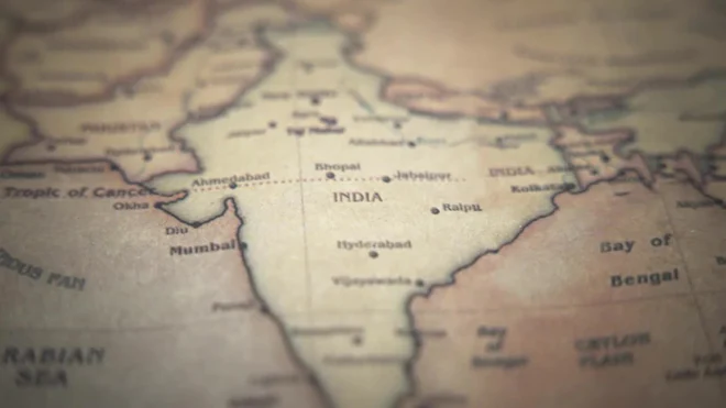 World Map Kolkata India