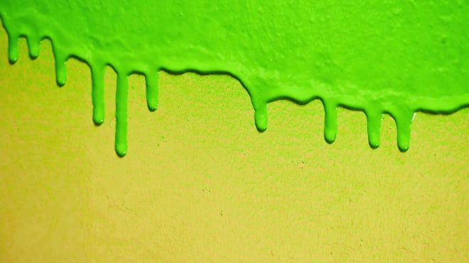 Dripping Green Wallpaper