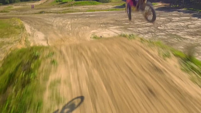 Motocross Track Jumps