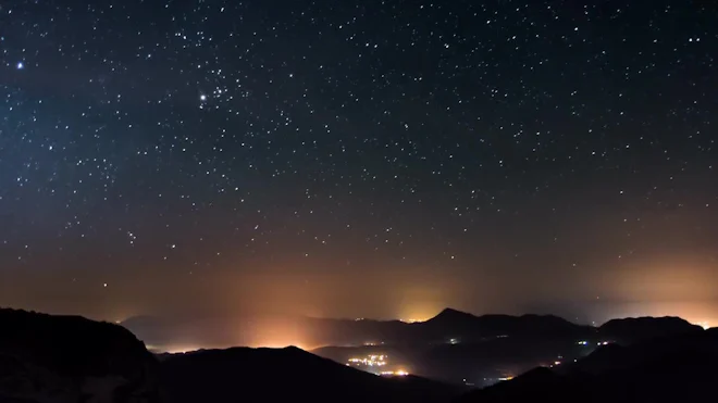 Star Dawn Night Sky