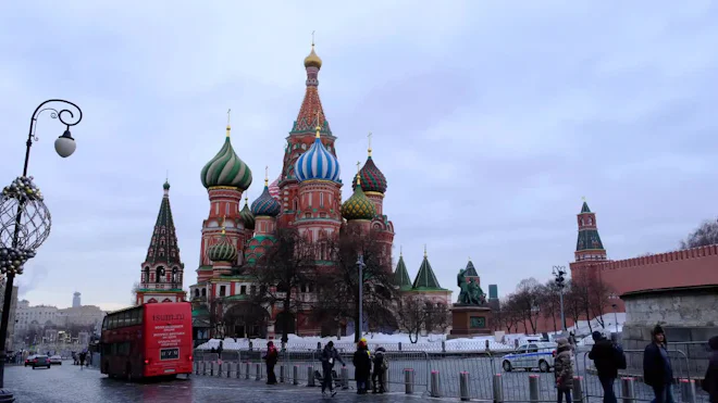 Red Square Russia Winter