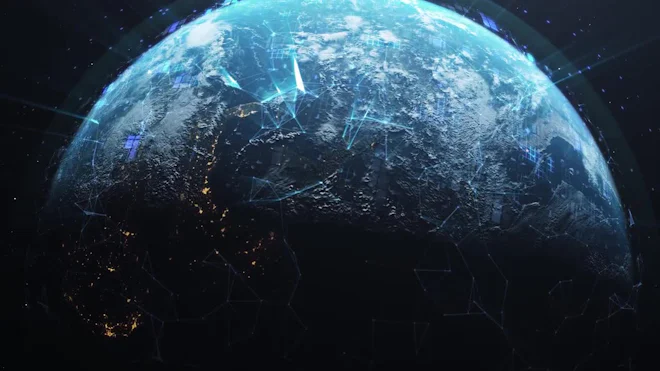 Earth Spinning Video Planet Earth Rotating