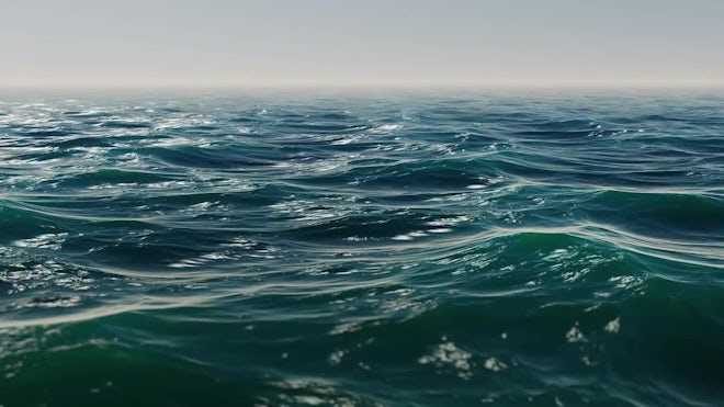 Animated Sea Waves