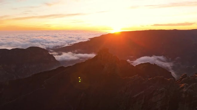 Mountain Top Sunset
