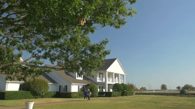 Dallas Tv Show House Southfork Ranch Dallas Hi Res Stock Photography