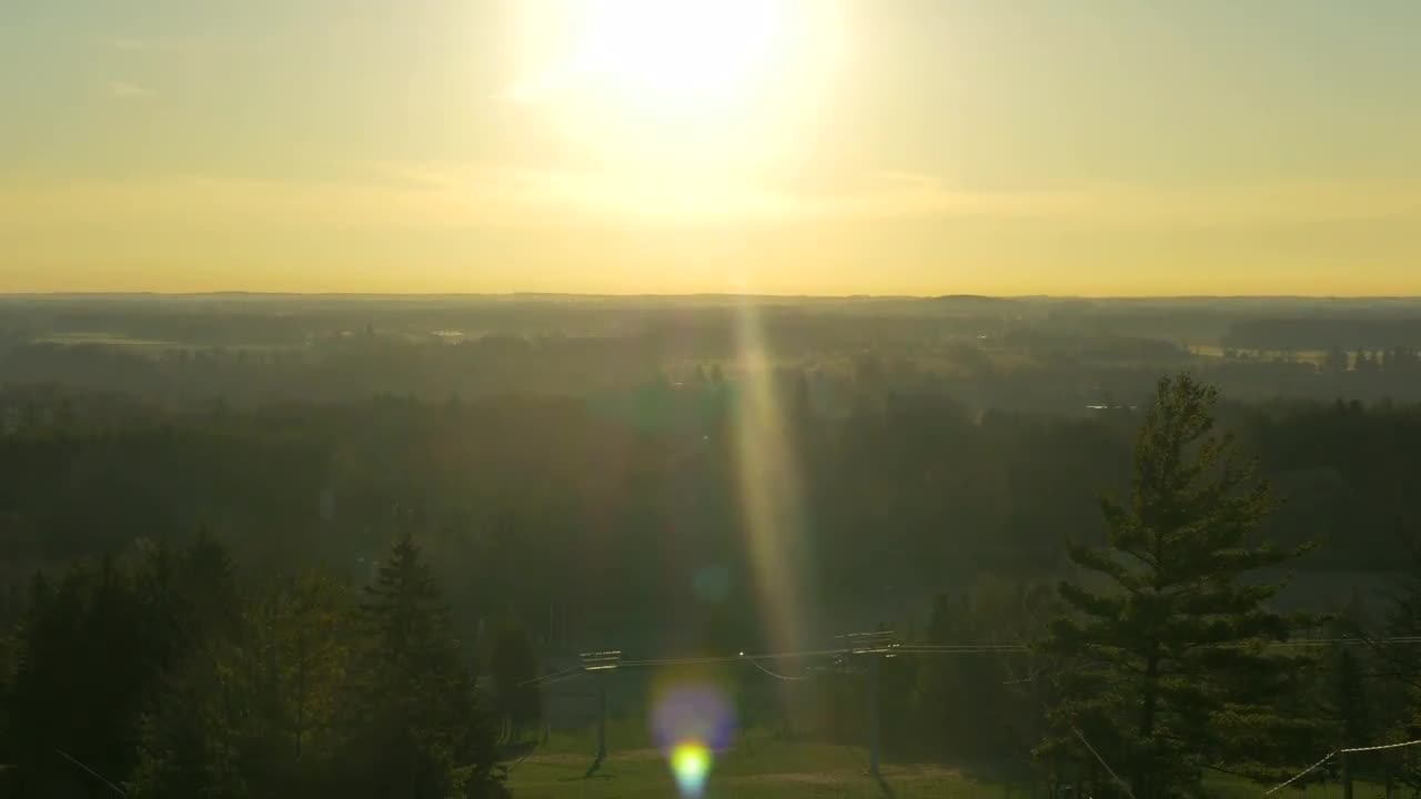 Sun Shining In The Morning - Stock Video | Motion Array
