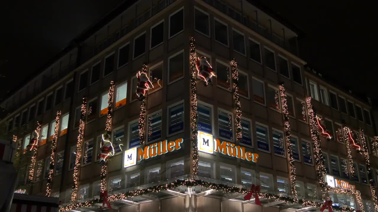 Muller Store Decorated With... - Stock Video | Motion Array