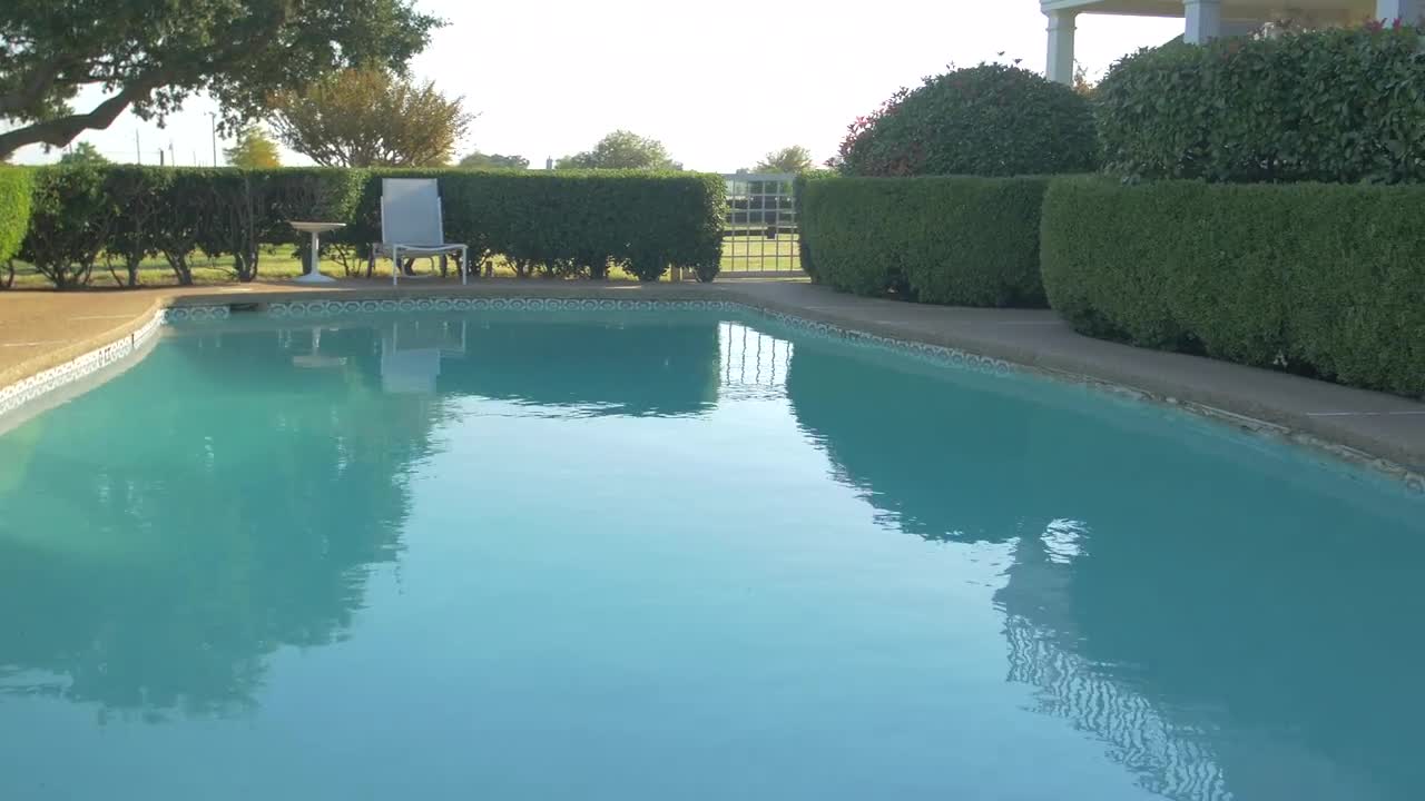 Swimming Pool At Southfork Ranch - Stock Video | Motion Array