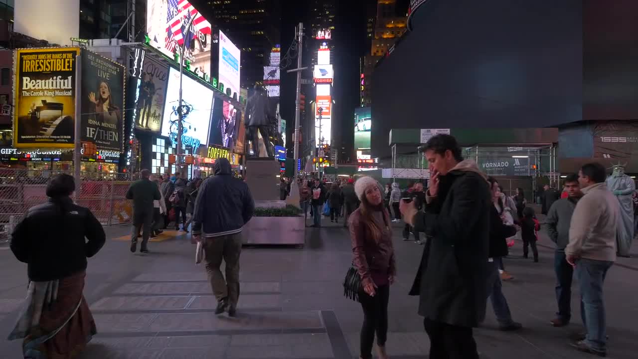 Man Walking Through The Crowd In... - Stock Video | Motion Array
