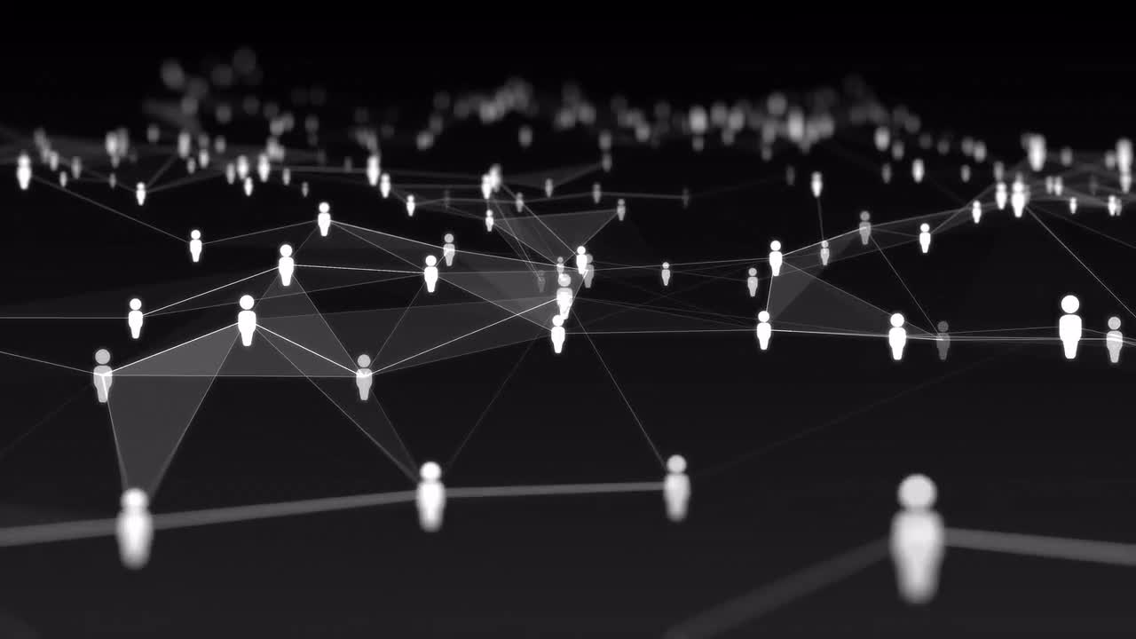 Dark Plexus Background With Lines,... - Stock Video | Motion Array