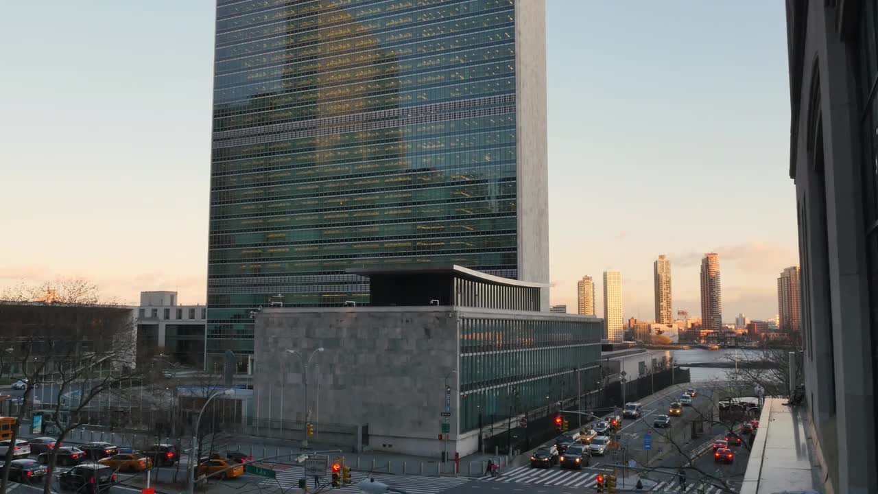 The United Nations Building - Stock Video | Motion Array