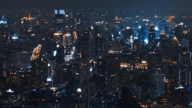 Bright Night Time Lights