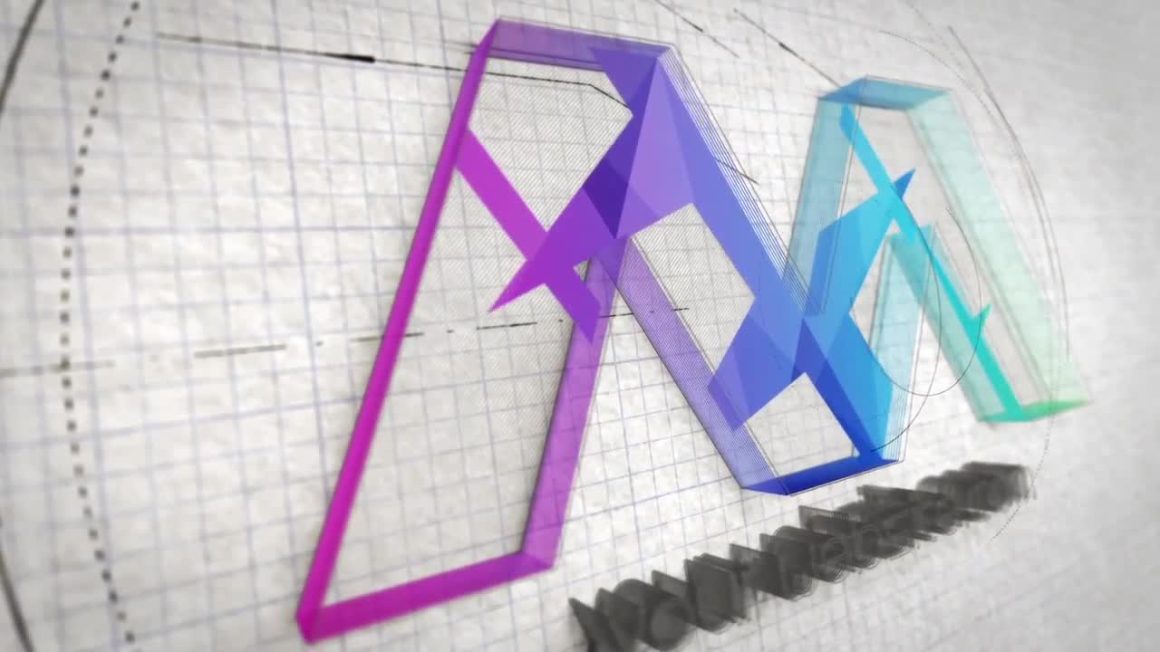 Blueprint Architect Logo Drawing - After Effects Templates | Motion Array