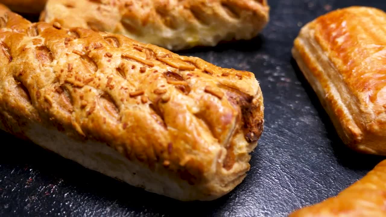 Baked Snacks - Stock Video | Motion Array