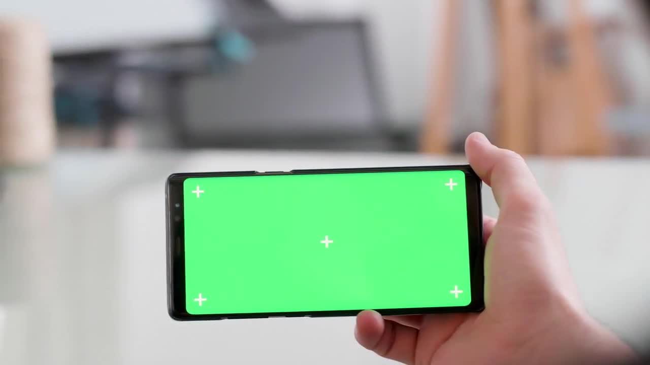 Smartphone Green Screen - Stock Video | Motion Array