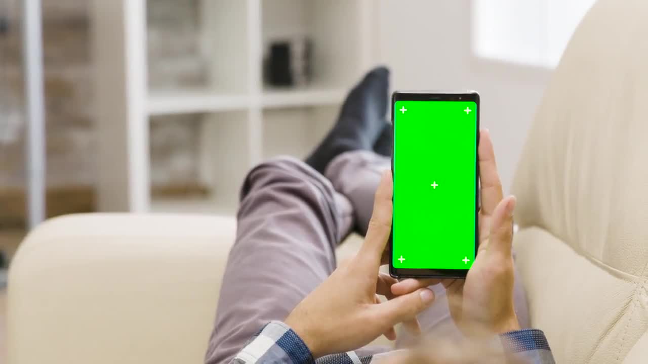 Green Screen On Phone - Stock Video | Motion Array