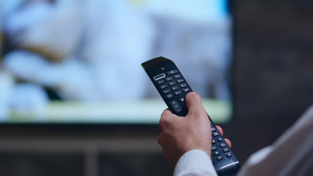 TV Remote Control - Stock Video | Motion Array