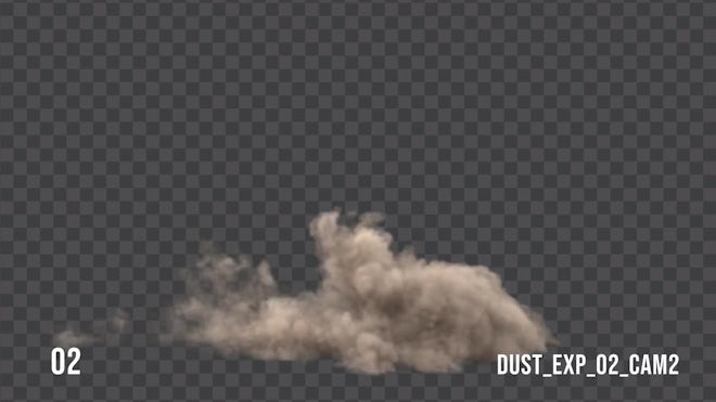 Exploding Dust Overlay - Stock Motion Graphics | Motion Array