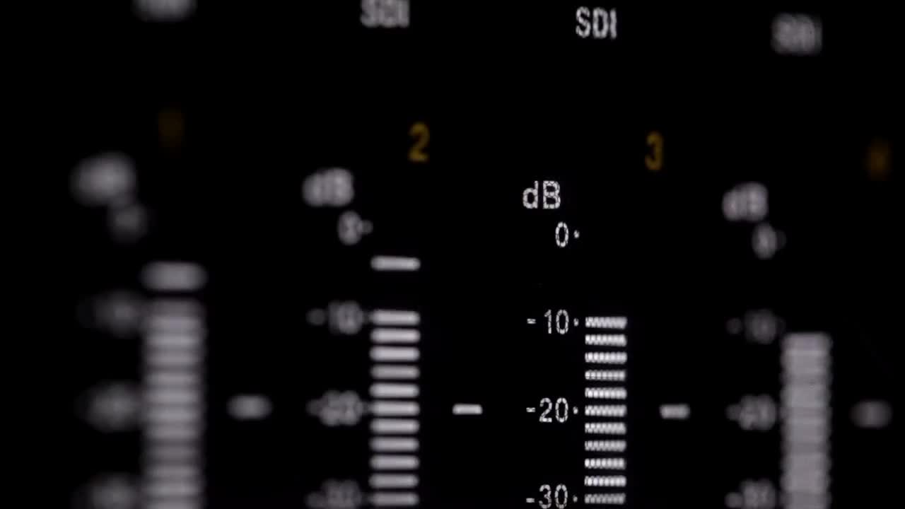Sound Indicators - Stock Video | Motion Array