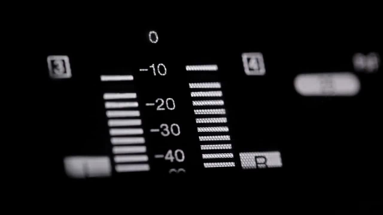 Sound Indicators - Stock Video | Motion Array