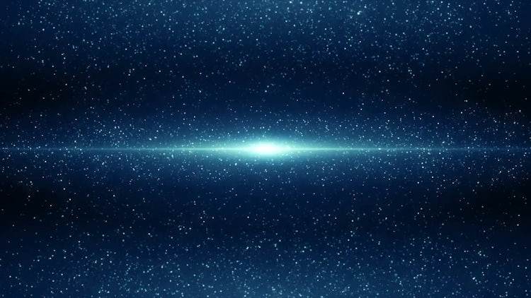 Cinematic Blue Particles Background - Stock Motion Graphics | Motion Array
